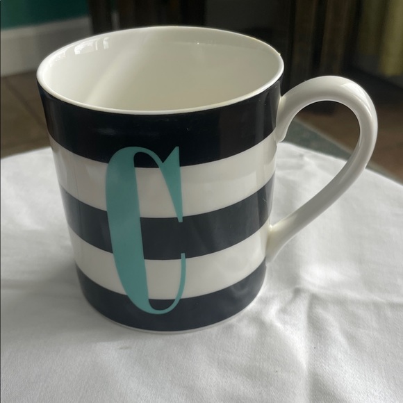 kate spade | Dining | Kate Spade Lenox Design Black And White Striped ...
